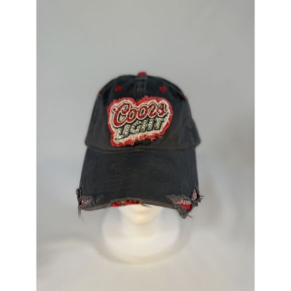 Accessories | Vintage Coors Light Womens Adjustable Hatcap Rhinestone ...